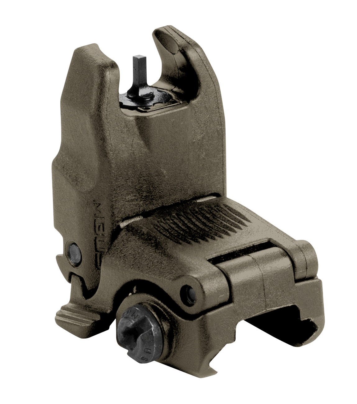 Magpul MAG247ODG MBUS Sight Front Olive Drab Green Polymer, Spring ...