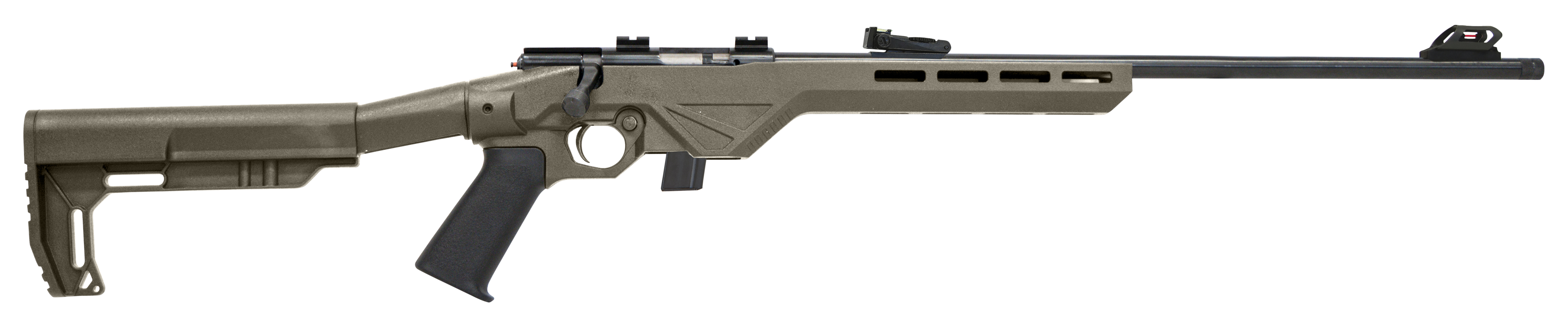 Citadel cit22lrbltfde trakr 22 lr 10+1 18" blued steel barrel & receive ...