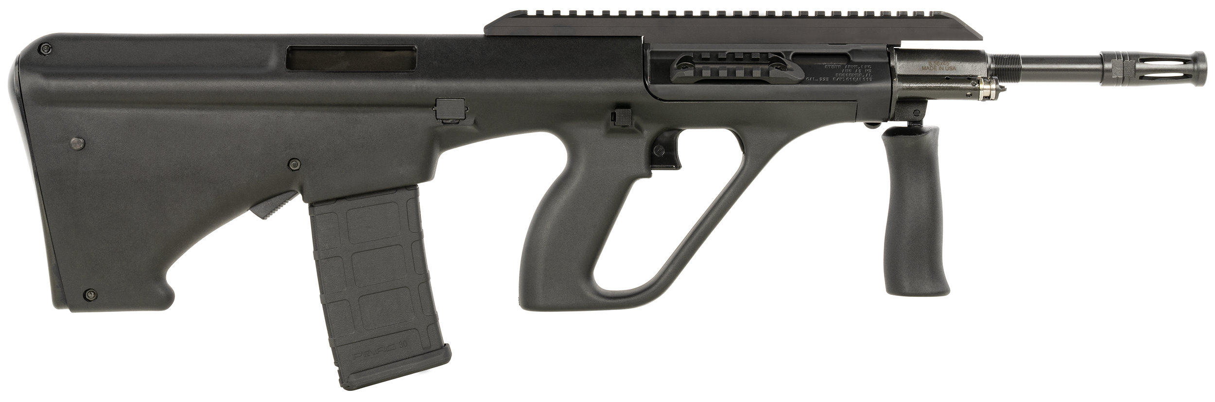 Steyr AUG A3 M2 Semi-automatic Rifle 556/223 Remington AUGM2BLKEXT ...