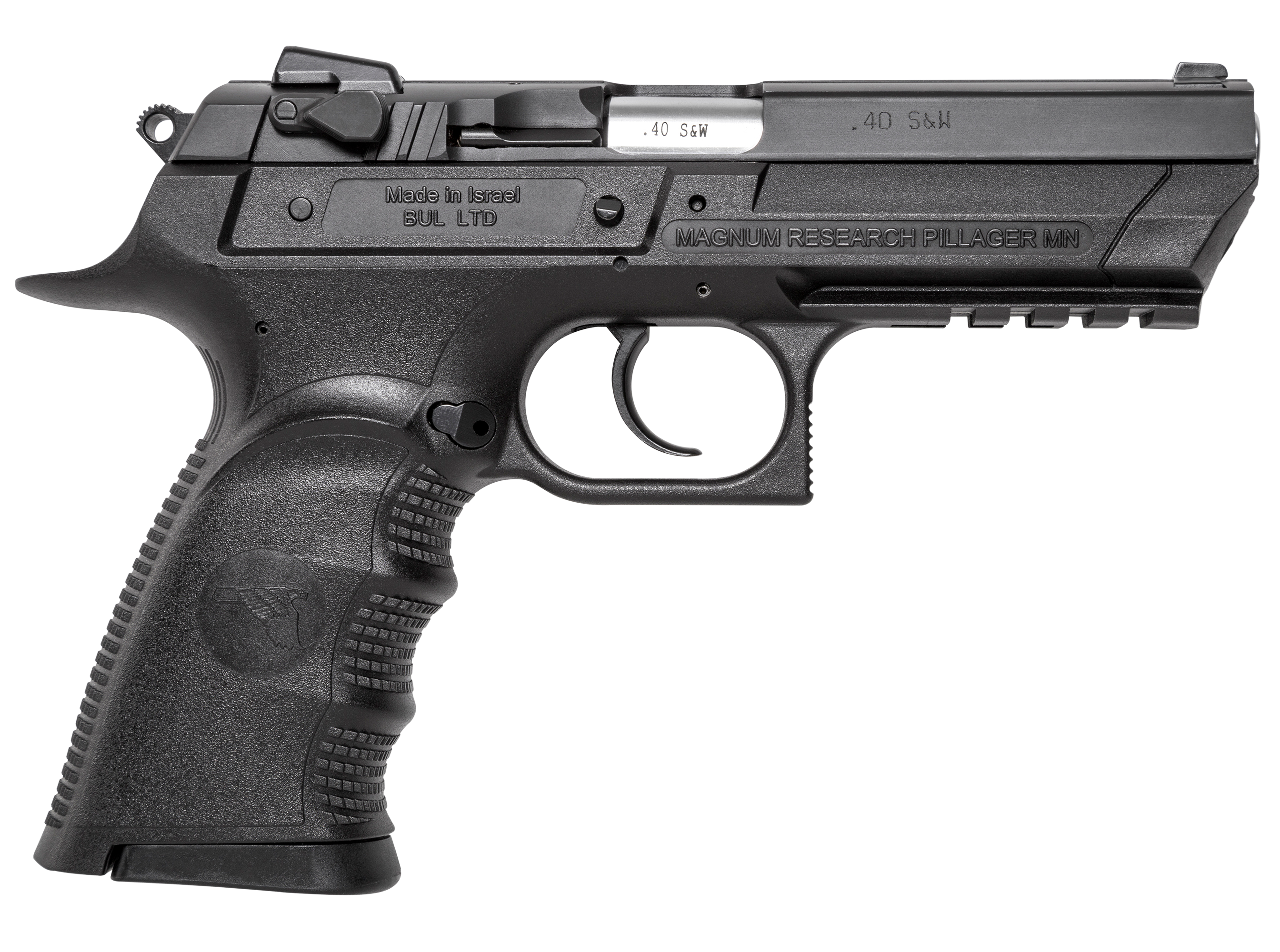 Magnum Research BE94133RL Baby Eagle III 40 S&W 4.40" 12+1 Black Carbon ...