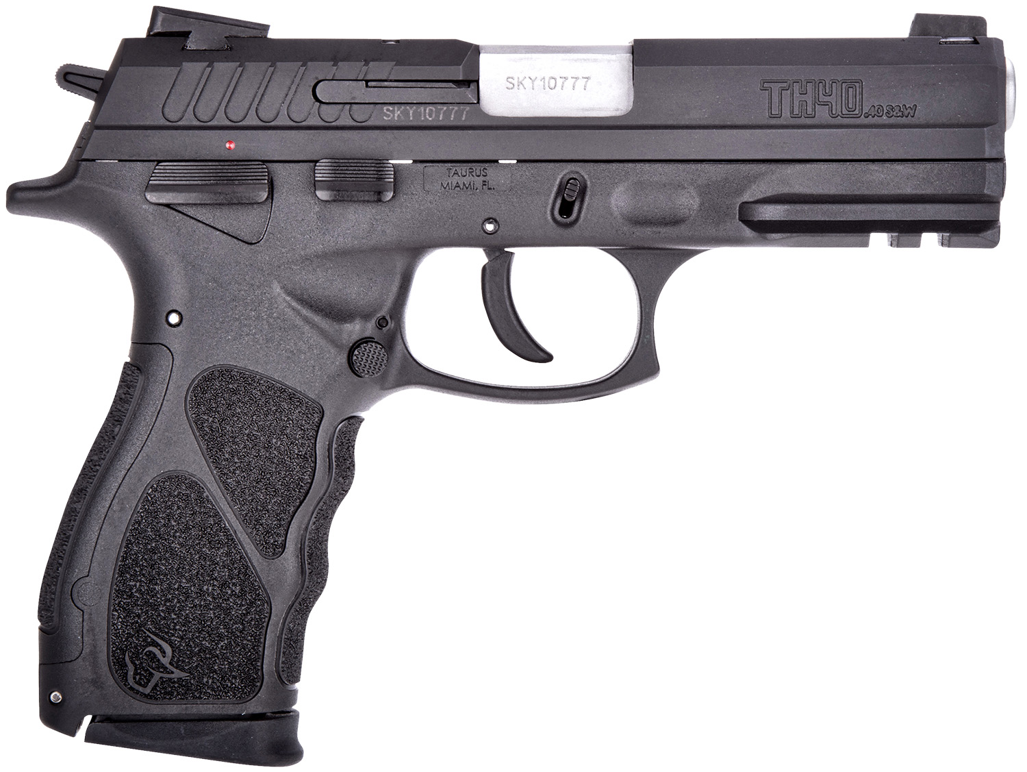 Taurus TH40 Full-Size Polymer Frame Pistol, .40 S&W, 15-Round Capacity ...