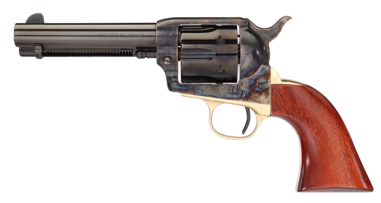 Taylors & Company 0440DE 1873 Ranch Hand Deluxe 357 Mag 6rd 4.75in ...