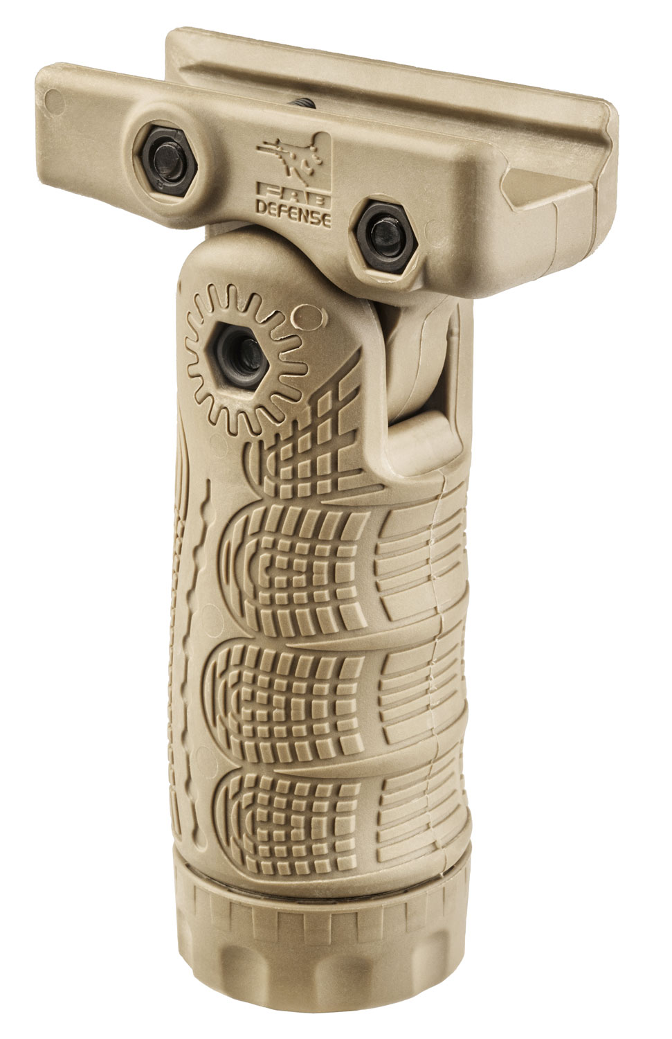 FAB Defense FXTFLT T-FL Vertical Folding Foregrip 7-Position FDE ...