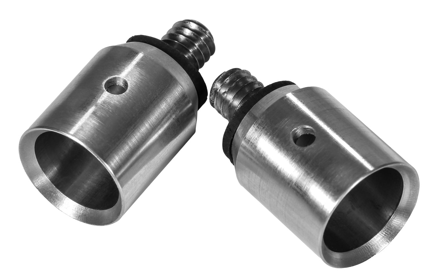 Warne 7954M Precision Atlas Foot Adapter Silver Steel - Gun Rests ...