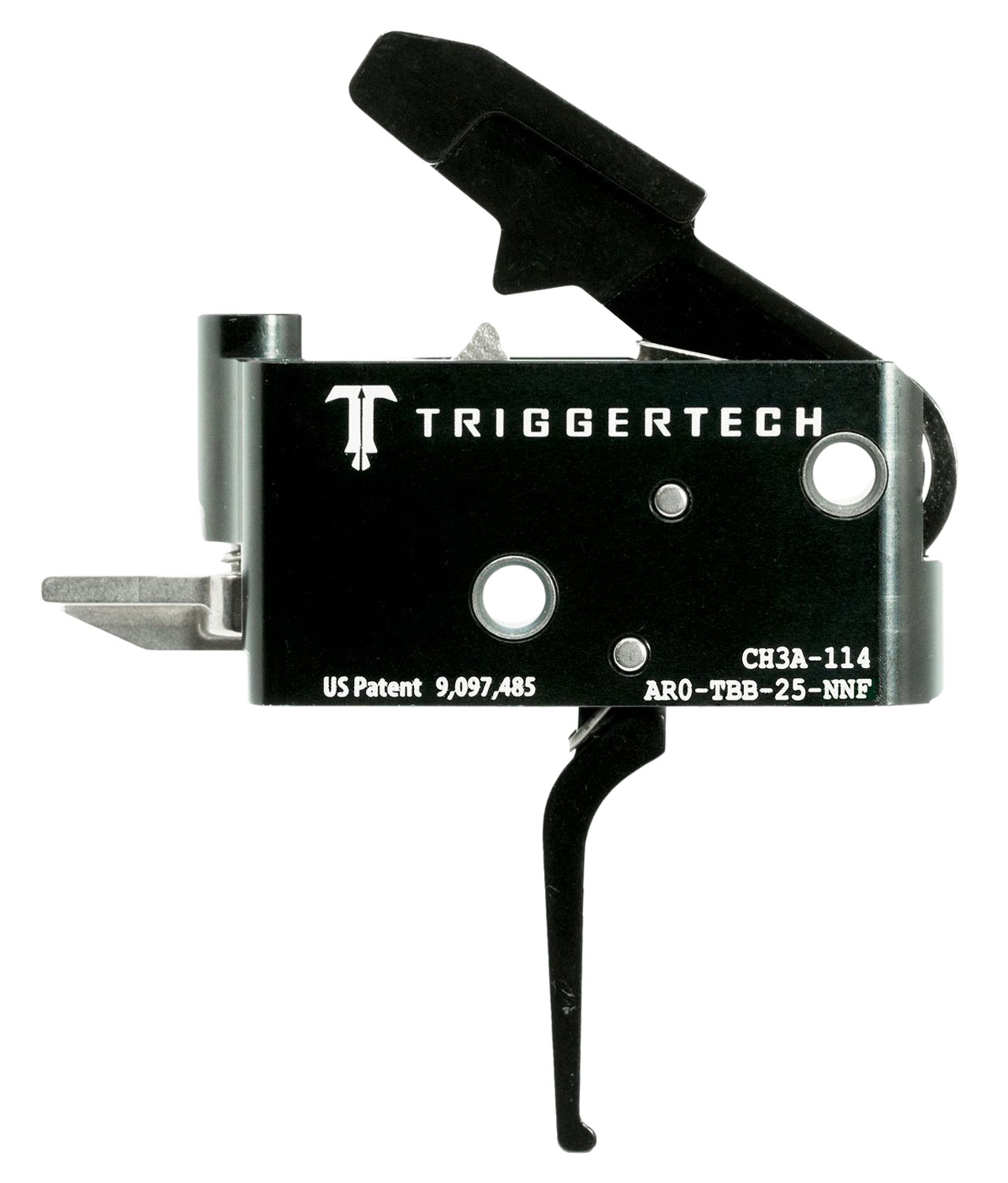 TriggerTech AROTBB25NNF Adaptable Primary Two-Stage Flat Trigger with ...