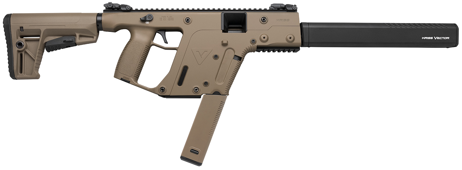 Kriss Kv90Cfd20 Vector Crb G2 9Mm 16 Fde Rifle - Semi Auto Rifles at ...