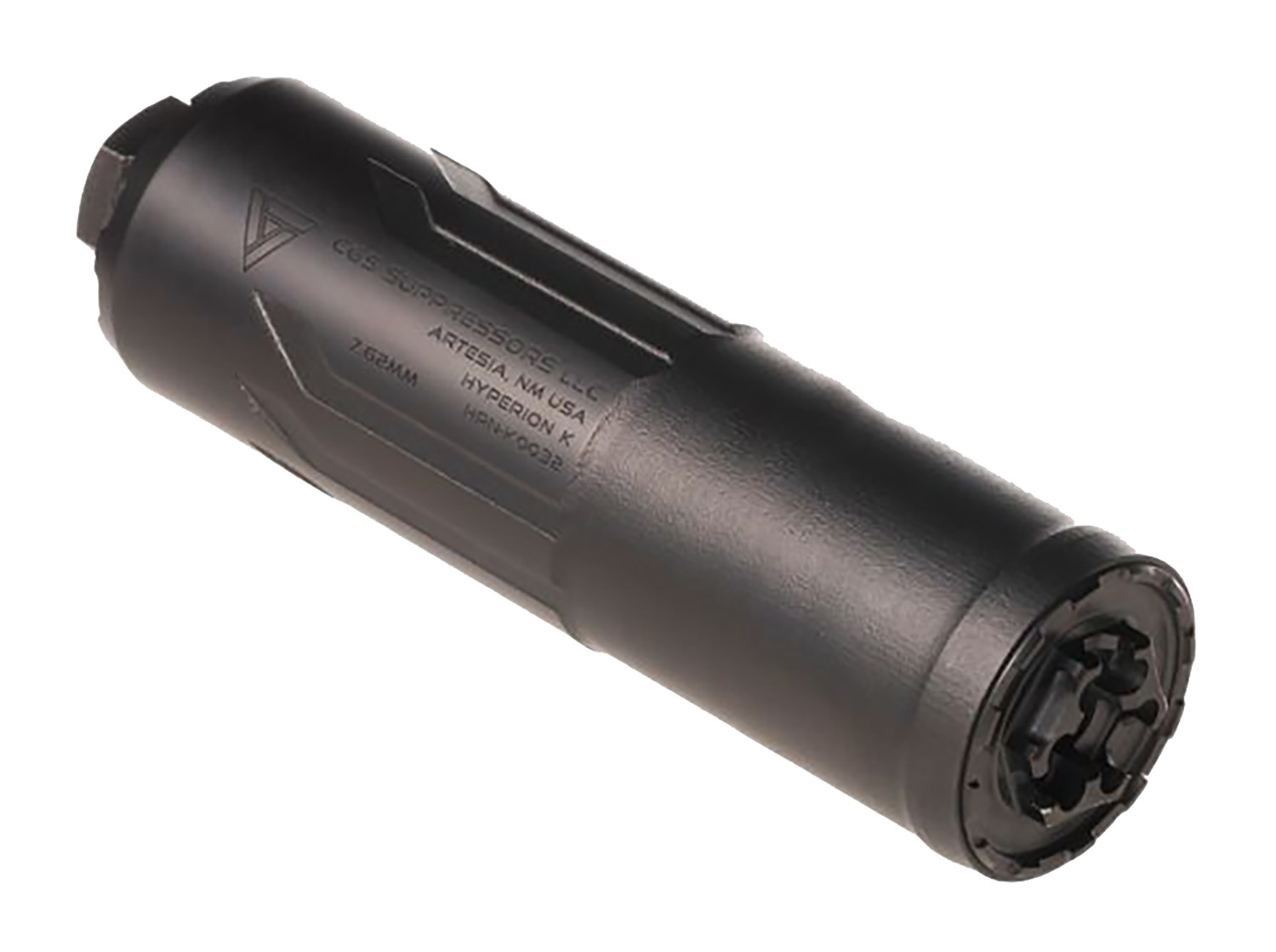 CGS SUPPRESSORS CGS-HYPERION-K Hyperion K Compact 7.62x39mm 6.37" Black ...
