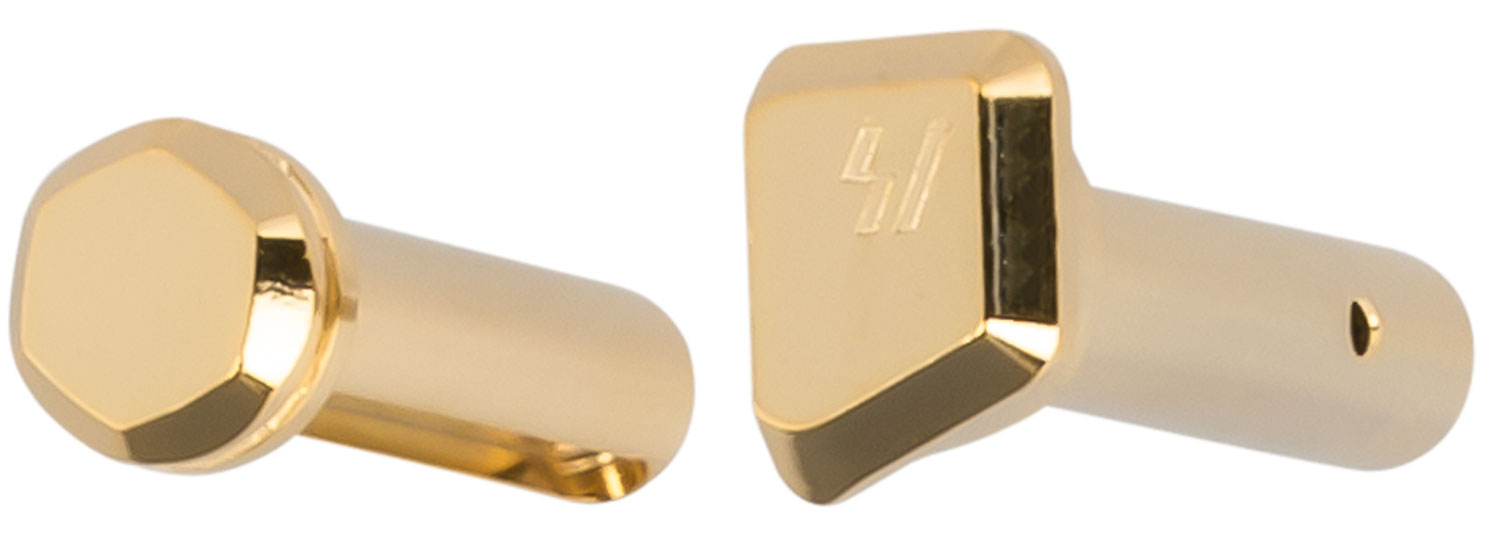 Strike AREPTPGC Takedown/Pivot Pins Extended AR-15, M4, M16 Gold Steel ...