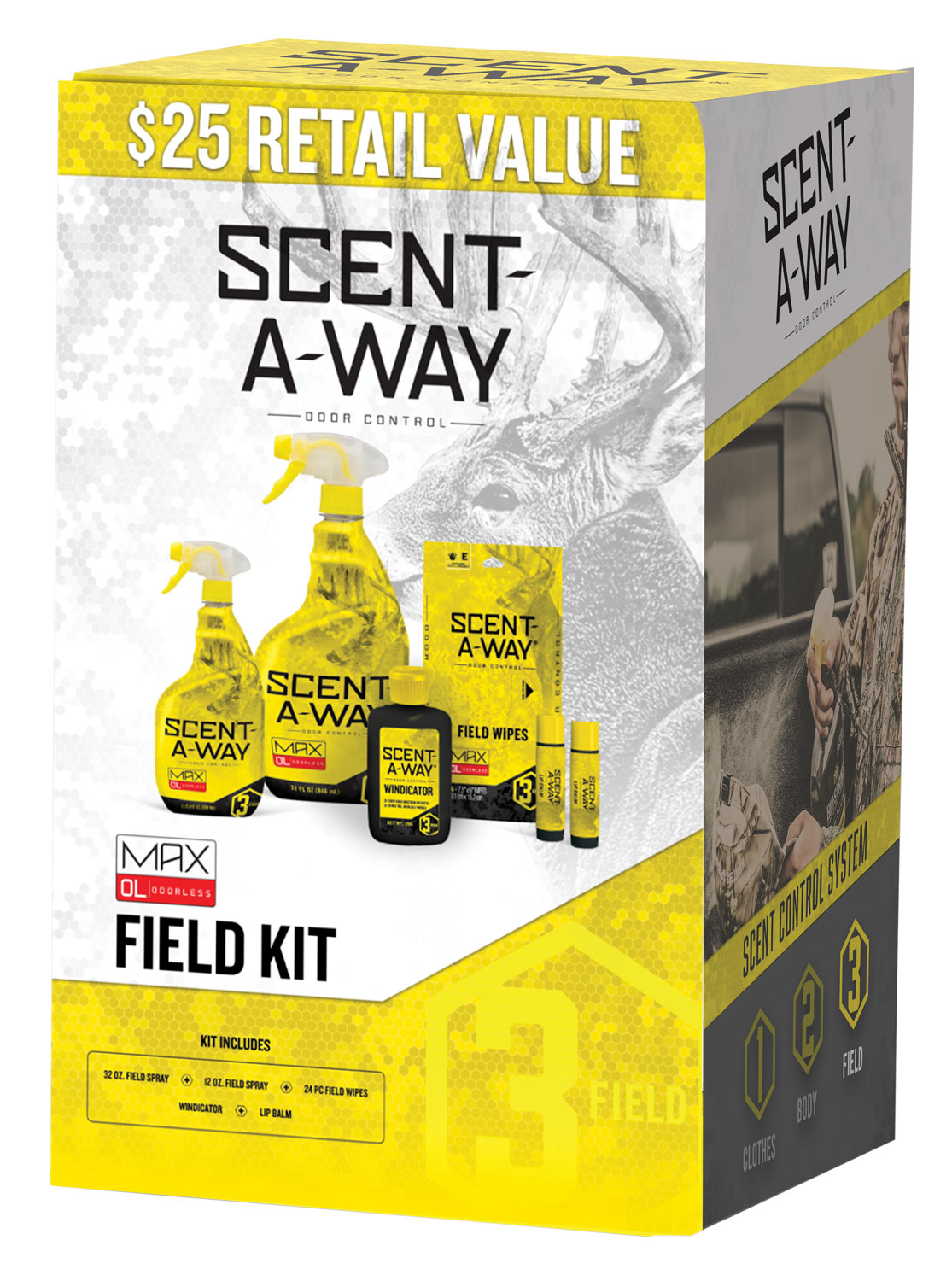 Scent-A-Way 100098 Max Field Kit Odor Eliminator Odorless Scent ...