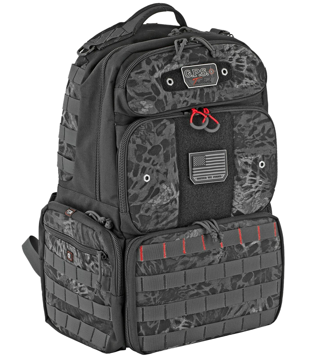 GPS Bags T1913BPP Tactical Backpack PRYM1 Blackout 1000D Polyester 4 ...