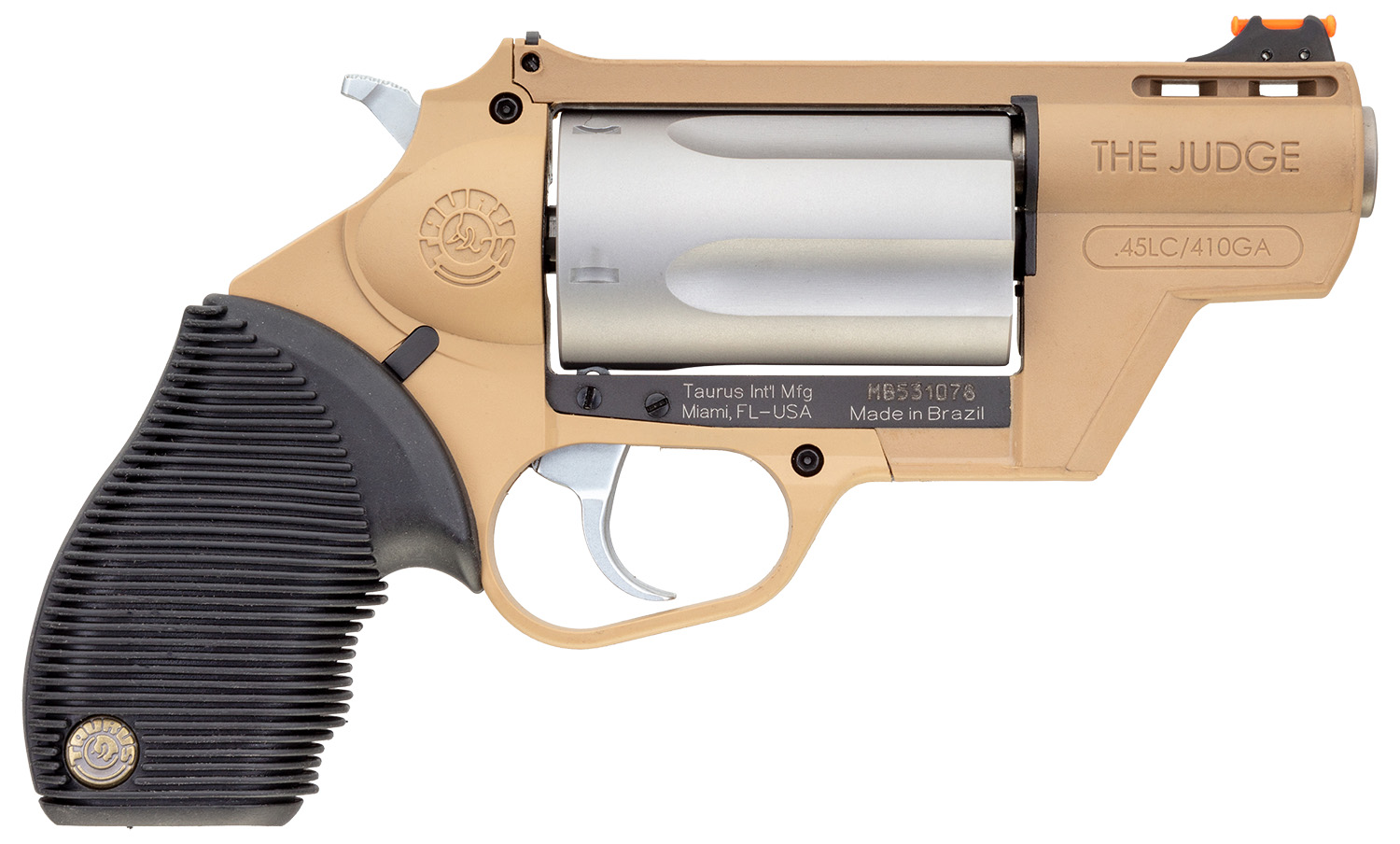 Taurus 2-441029FDE Judge Public Defender 45 Colt (LC)/410 Gauge 5rd 2. ...
