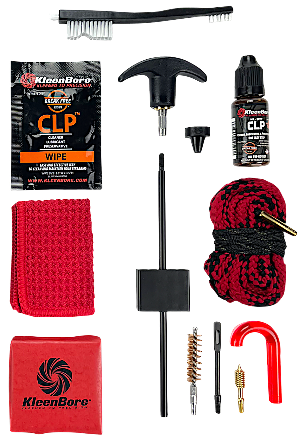 KleenBore KDS9 Dual Kleen Rod & Pull Through Rope Cleaner .38/ .357 ...