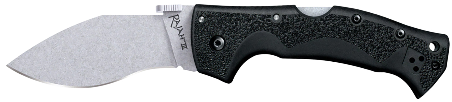 Cold Steel CS62JM Rajah III 3.50in. Folding Drop Point Plain Stone ...