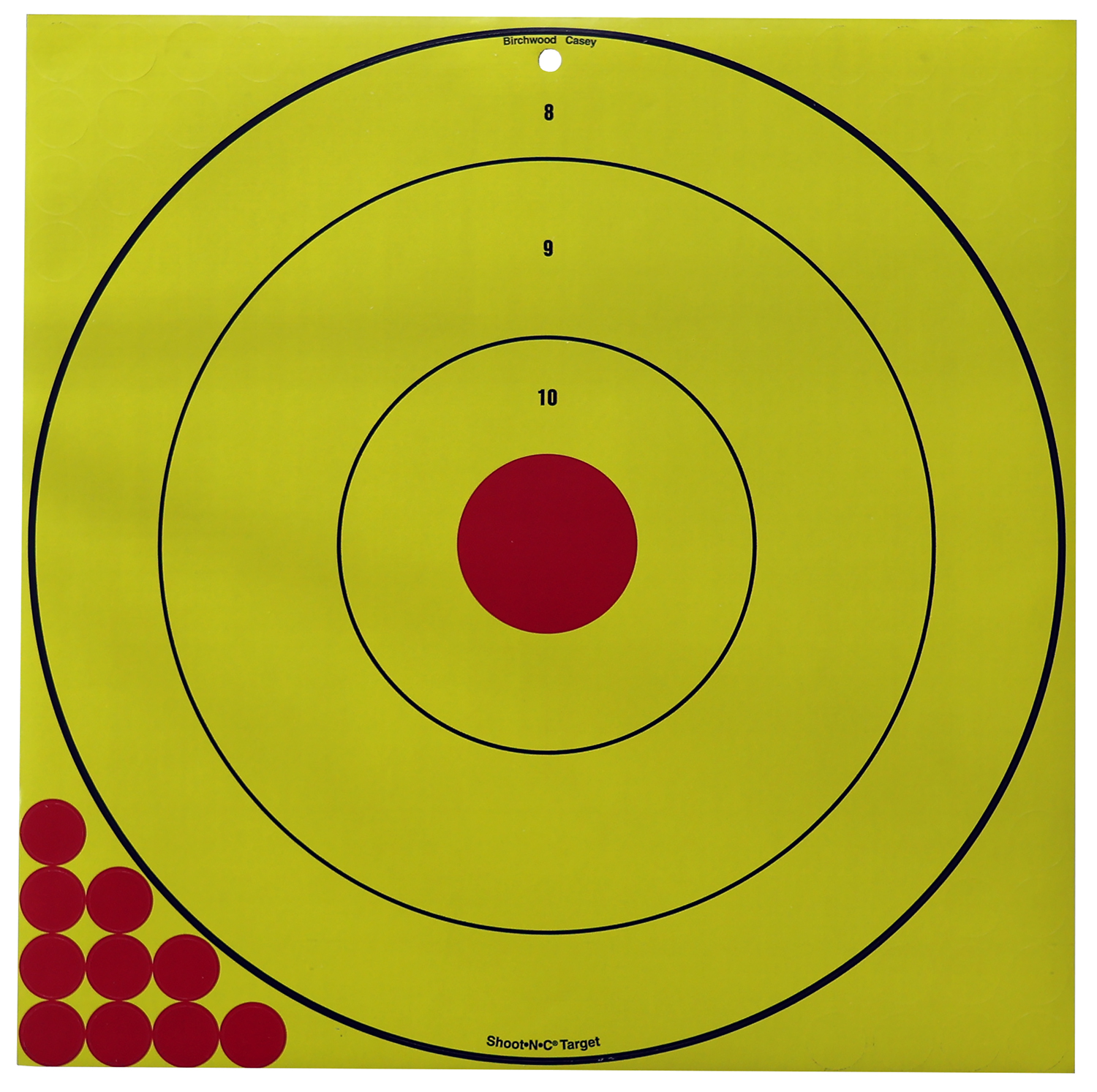 Birchwood Casey LRBET5PK Shoot-N-C Reactive Target Self-Adhesive Paper ...