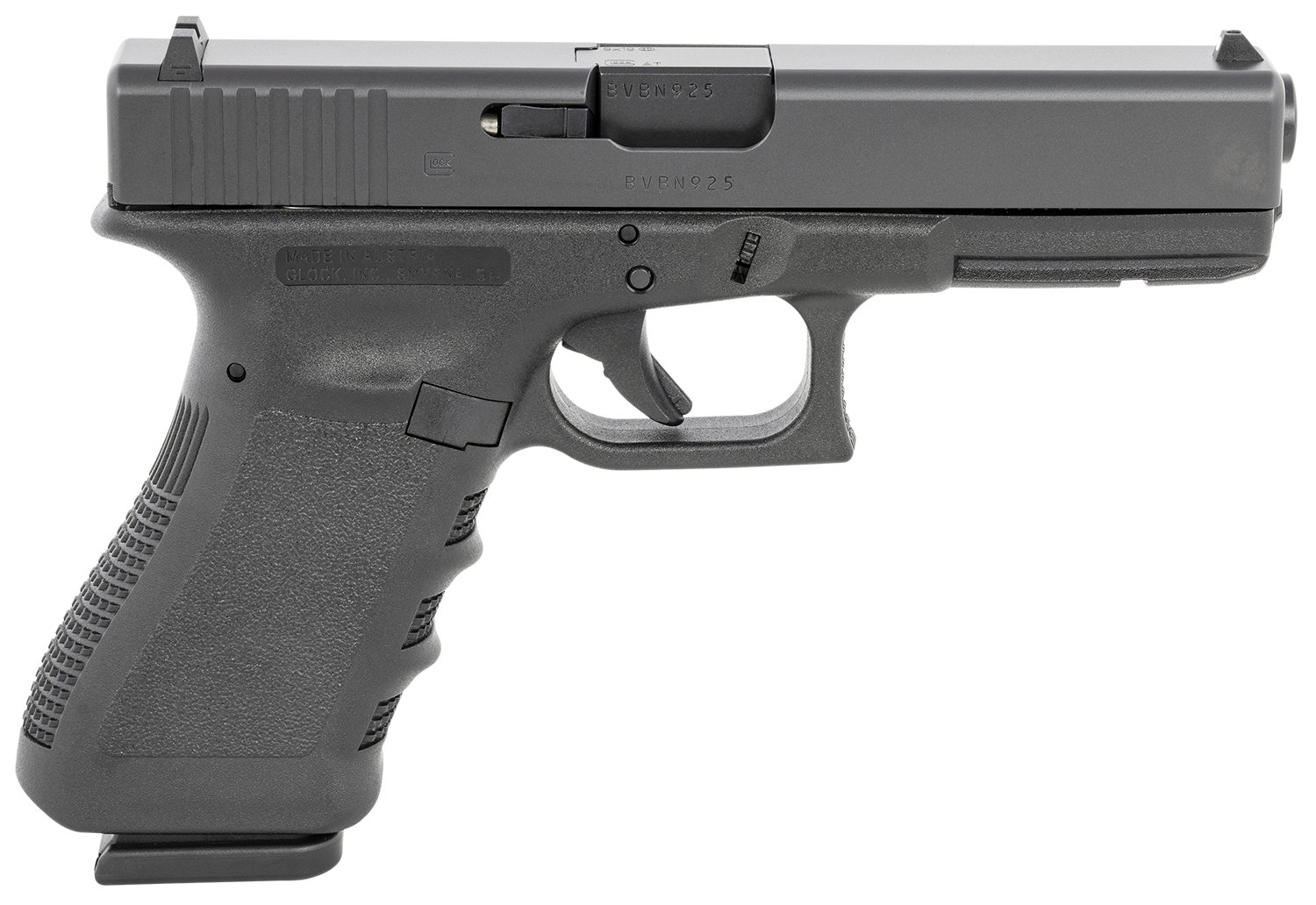 The Shooting Store | Glock PI1750203 G17 Gen3 Full Size Frame 9mm Luger ...