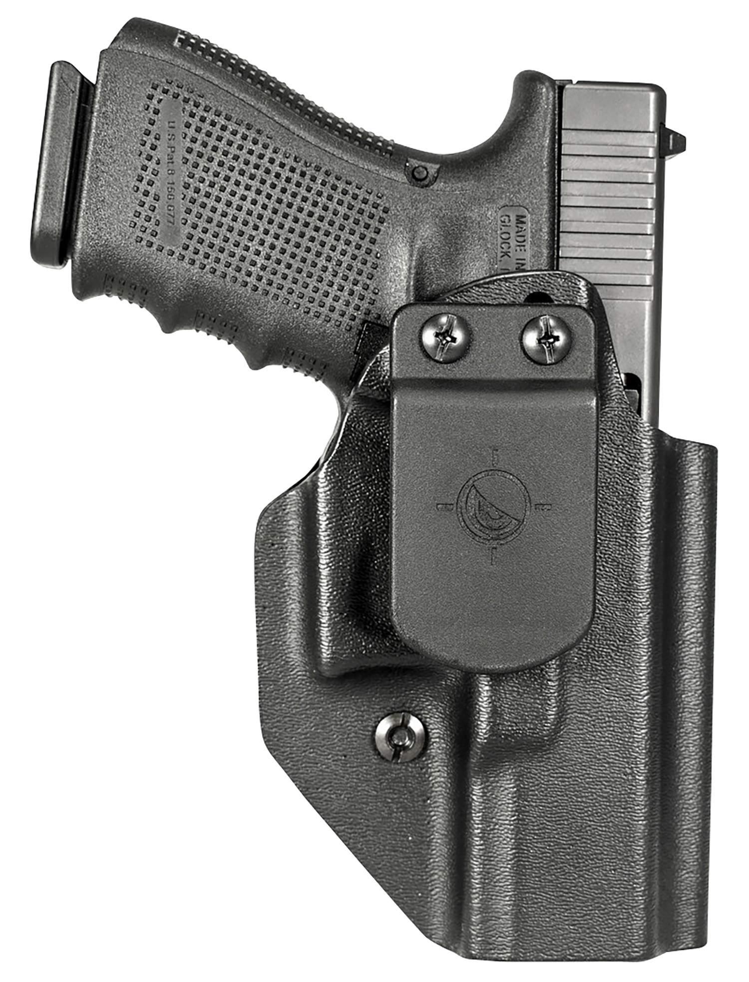 Mission First Tactical HGL19AIWBABL Appendix Holster IWB/OWB Black ...