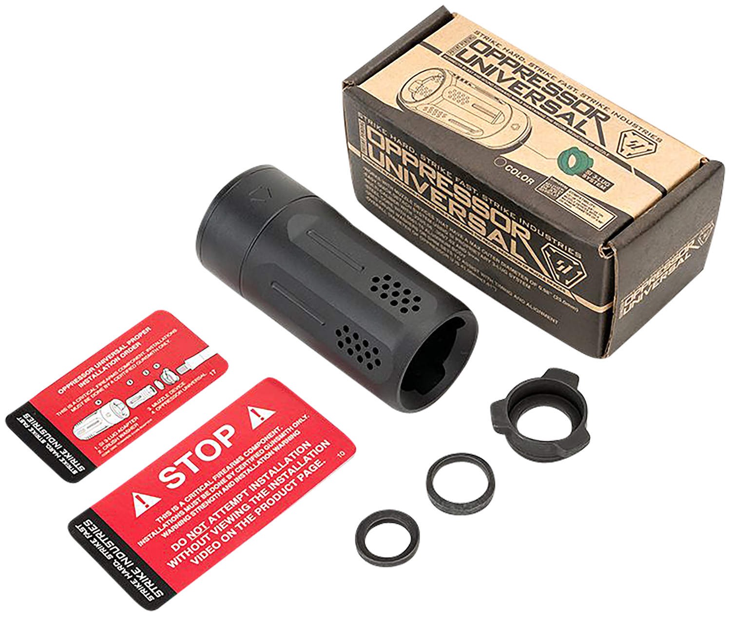 Strike Industries BS-OPPRESSOR-U-BK Oppressor Universal Blast Shield ...