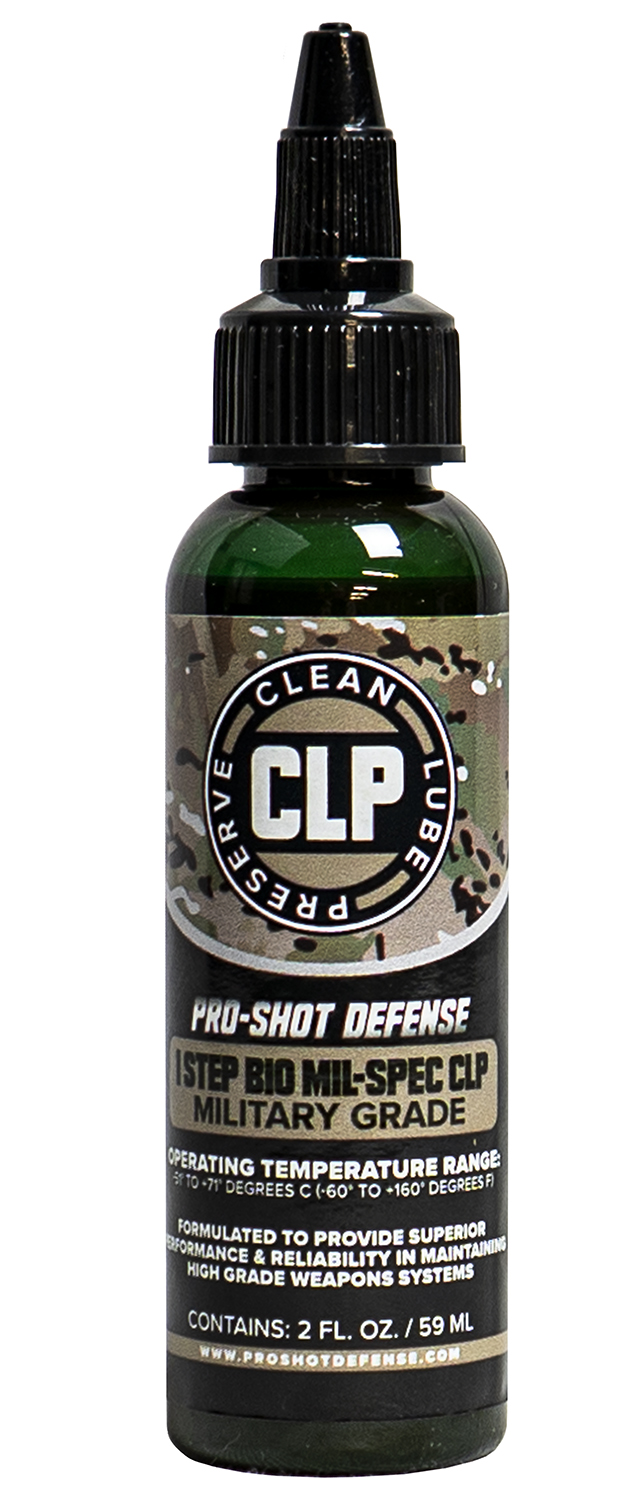 Pro-Shot 1STEP 1 Step BIO Mil-Spec CLP 2 oz. Squeeze Bottle - Gun ...