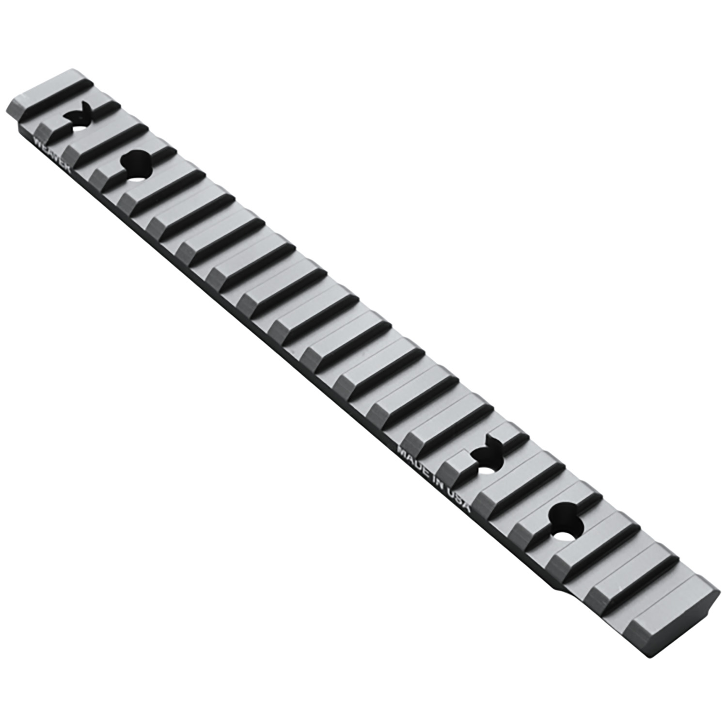 Weaver Mounts 99610 Multi-Slot Base Extended Black Anodized Aluminum ...