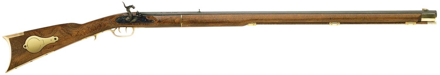 Traditions R2040 Deluxe Kentucky Rifle 50 Cal Percussion 33.50" Blued ...