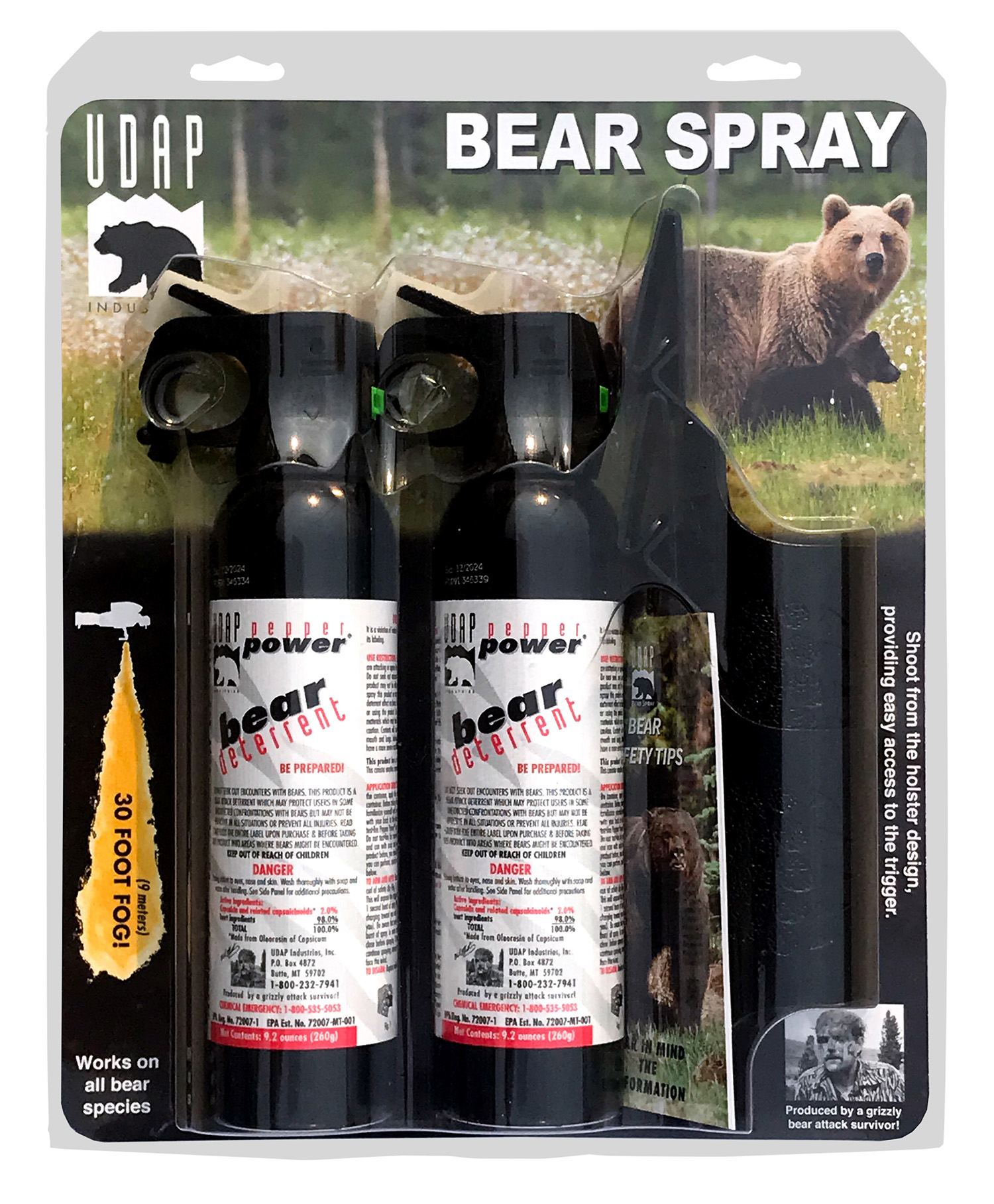 UDAP 15DCH Magnum Bear Chest Size Fits 32-54in. Black Harness ...