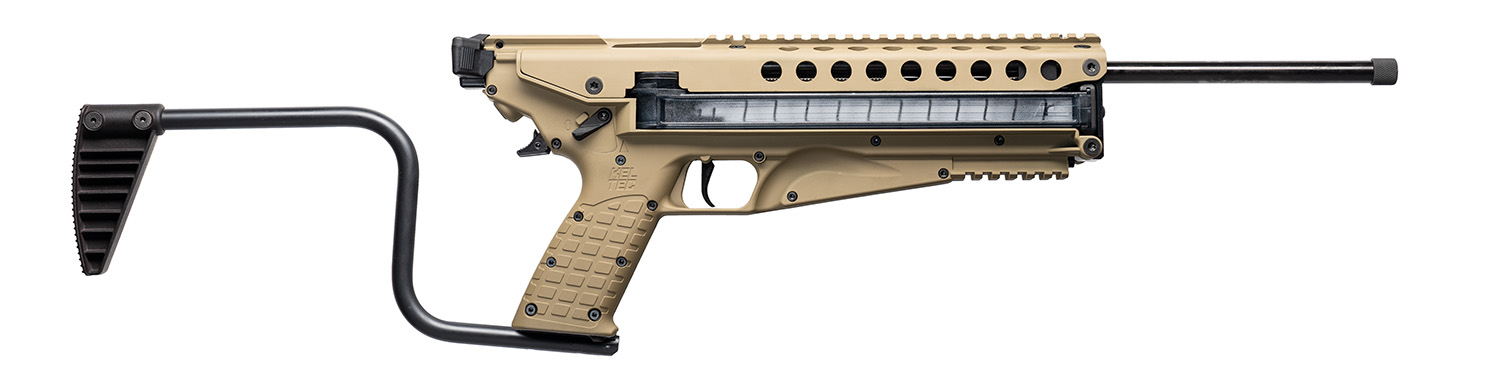Kel-Tec R50TAN R50 5.7x28mm 50+1 16.10in. Threaded Barrel, Tan Receiver ...