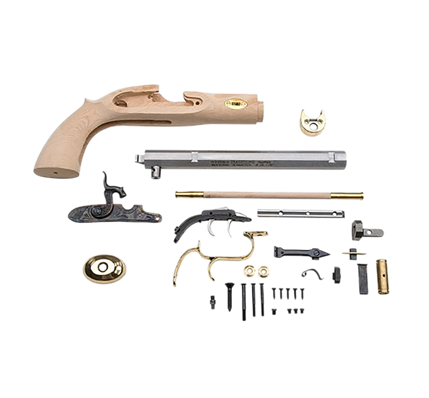 Traditions KPC50902 Trapper Pistol Kit 50 Cal Flintlock 9.75" Blued ...