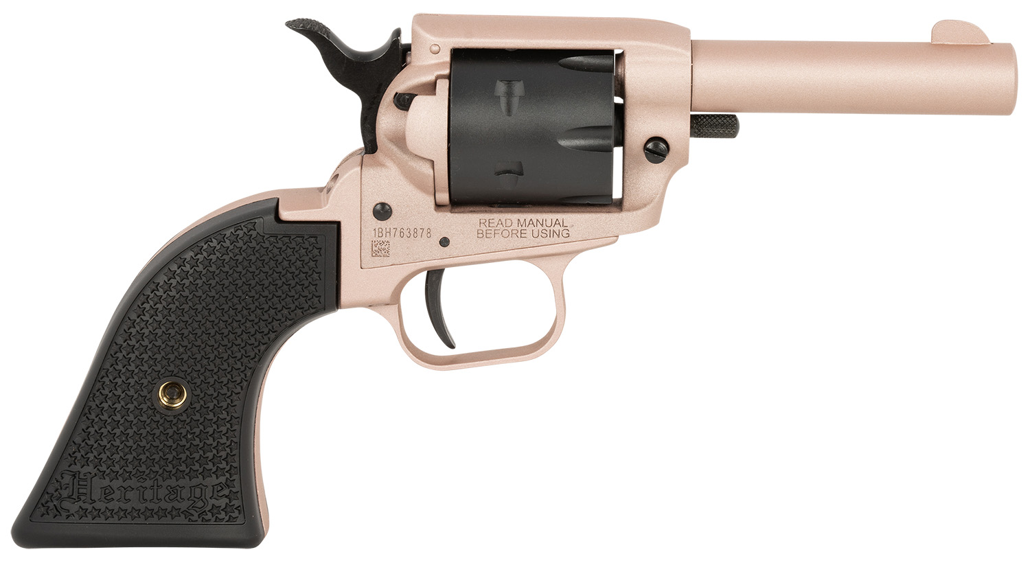 Heritage Mfg BK22Q3 Barkeep 22 LR 6 Shot 3.60in. Rose Gold Cerakote ...