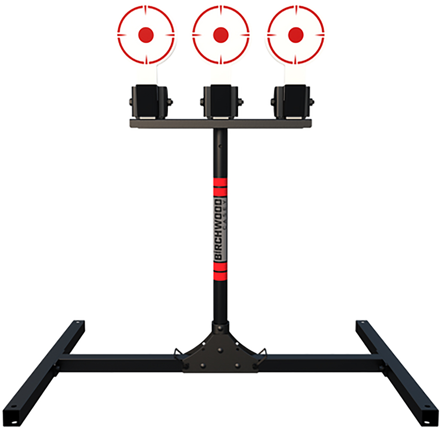 Birchwood Casey 3TPR 3 Spring Loaded Self Resting Targets Plate Rack ...