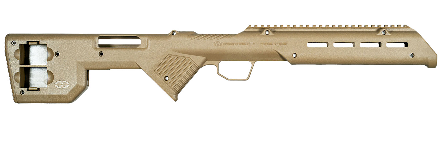 Desert Tech TRK22FDE Trek-22 Rifle Chassis FDE for Ruger 10/22 Bullpup ...