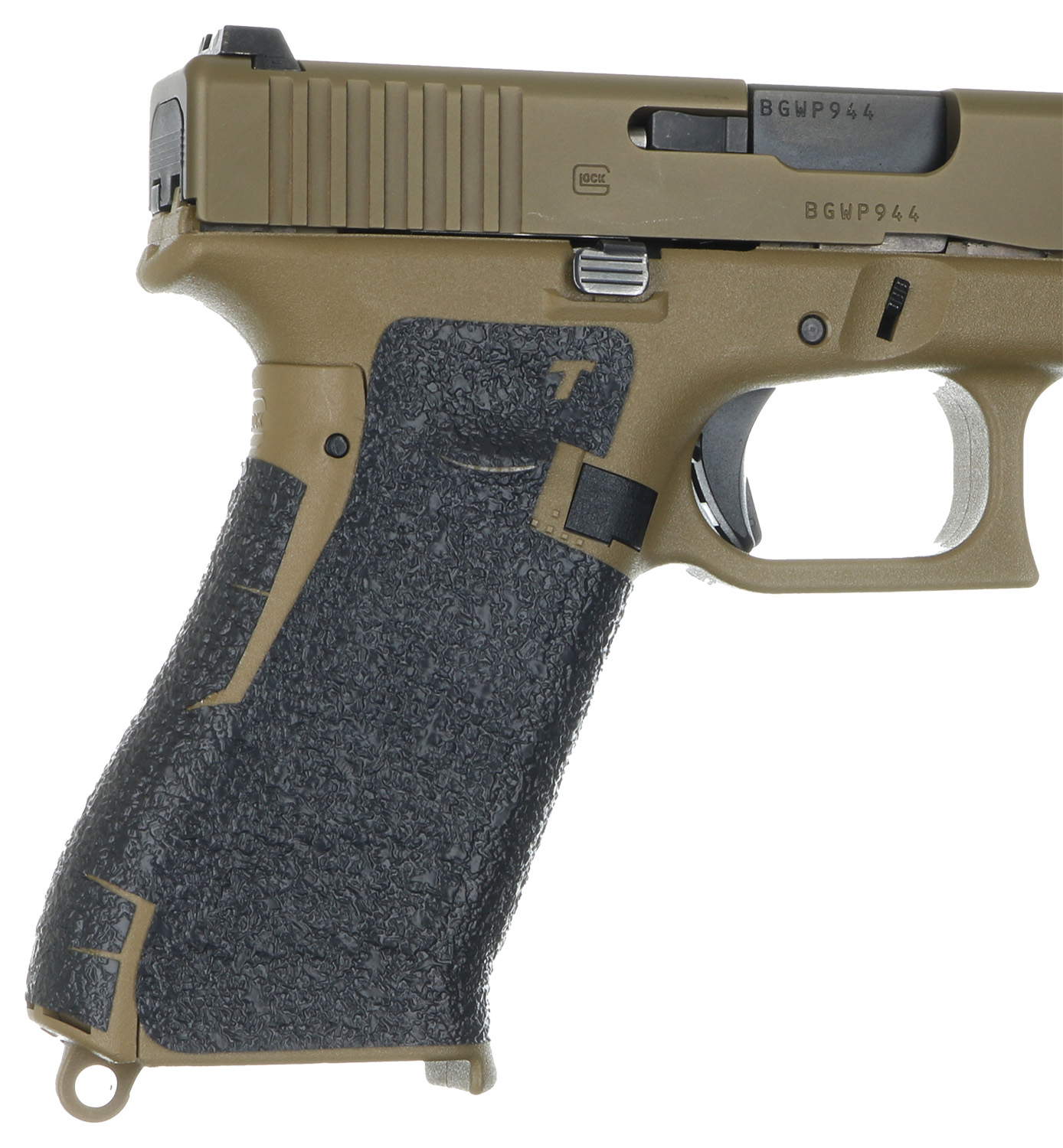 Talon Grips EV01R Textured Black Rubber Grip for Glock Gen 5 Full-Size ...