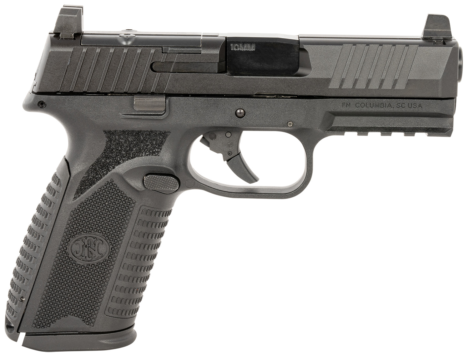 FN 66101379 510 MRD Full Size 10mm Auto 15+1, 4.10in. Black Target ...