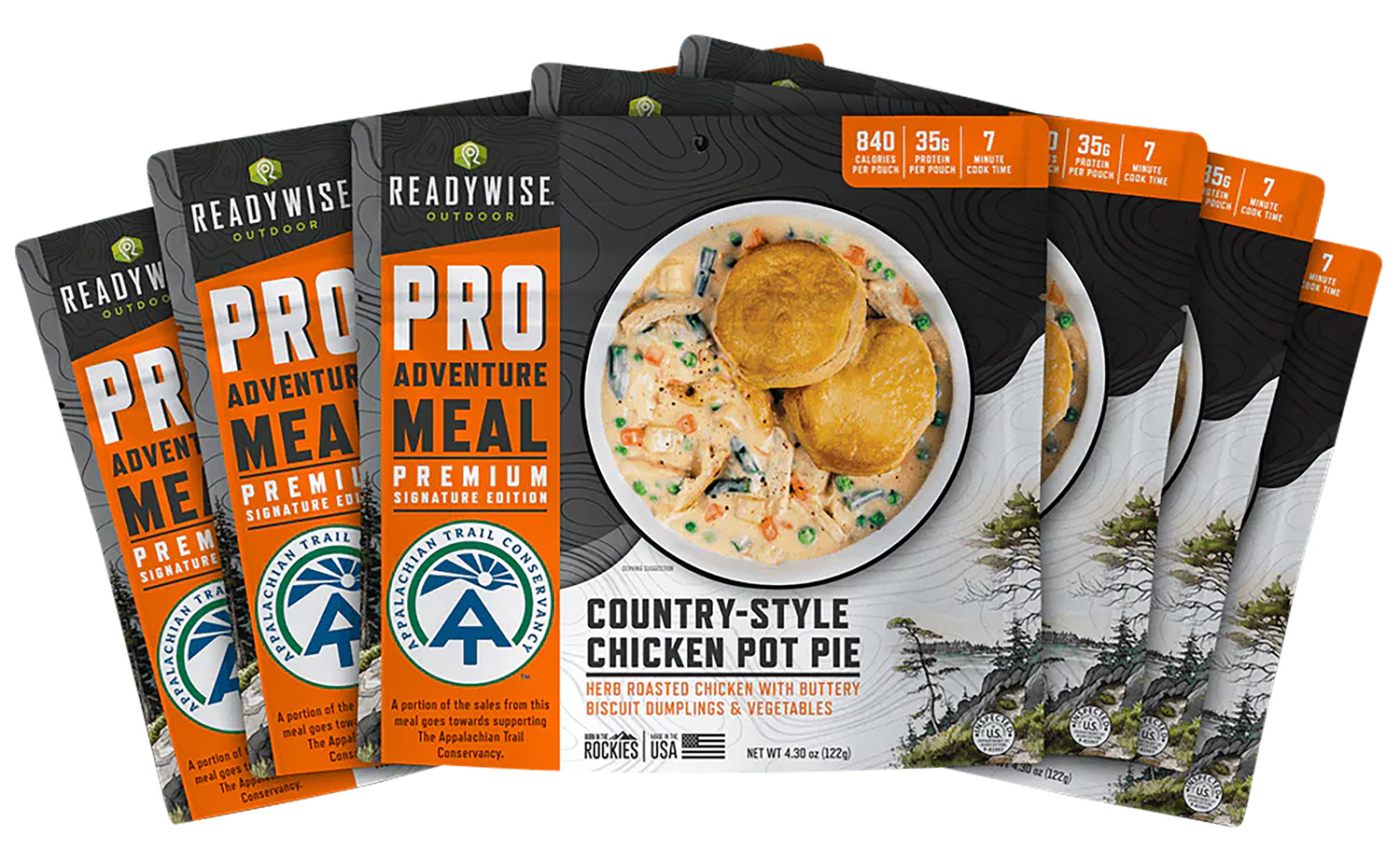 Wise Foods RW05195 Outdoor Food Kit Chicken Pot Pie 2 Servings Per ...