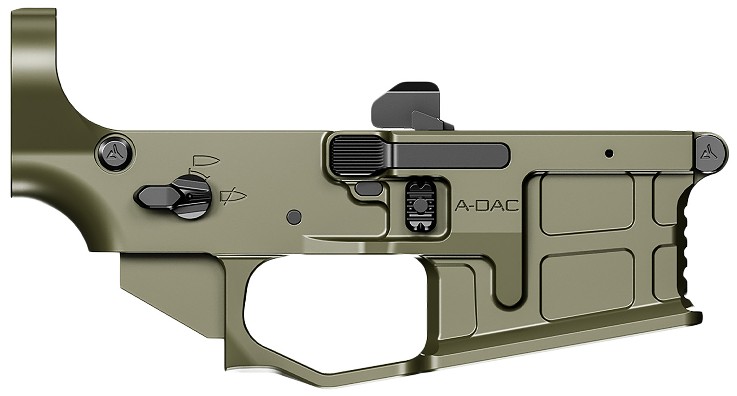 Radian Weapons R0391 A-DAC 15 Lower Receiver OD Green, Fully Ambi ...
