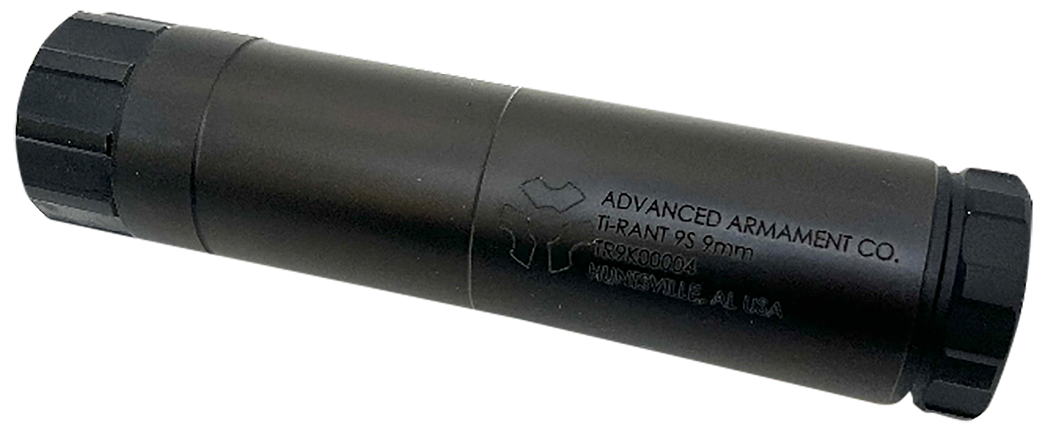 Advanced Armament 65040 Ti-Rant 9S 9mm Silencer Black Stainless Steel ...