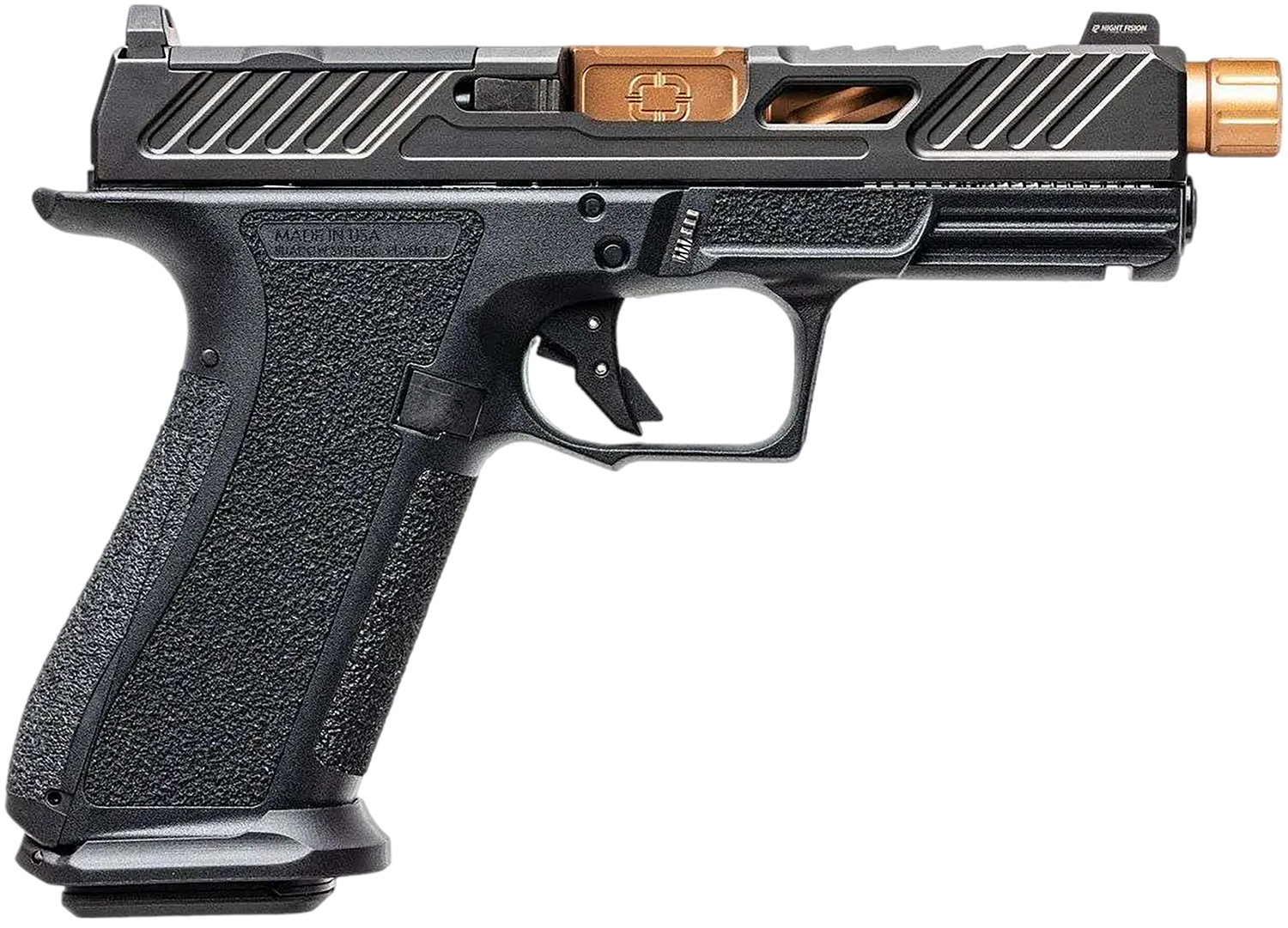 Shadow Systems XR920 Elite Semi-Auto 9mm Pistol: Black Nitride, 5.5 ...