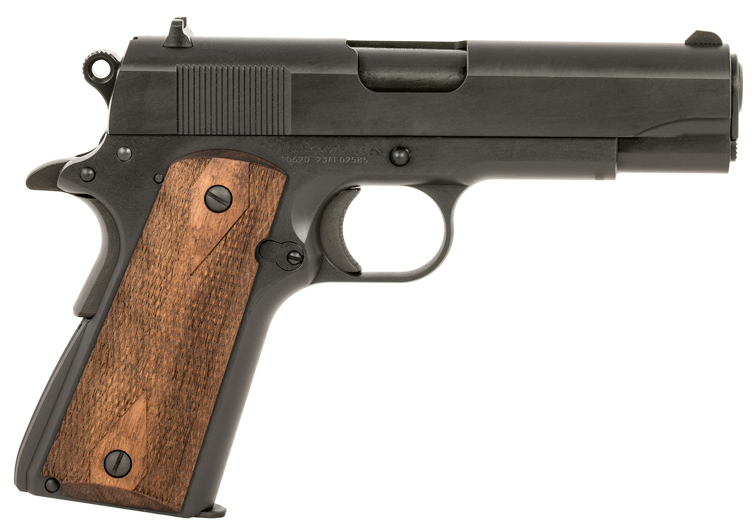 Tisas 10100116 1911 A1 Tank Commander 9mm Luger 9+1 4.25in. Black Steel ...