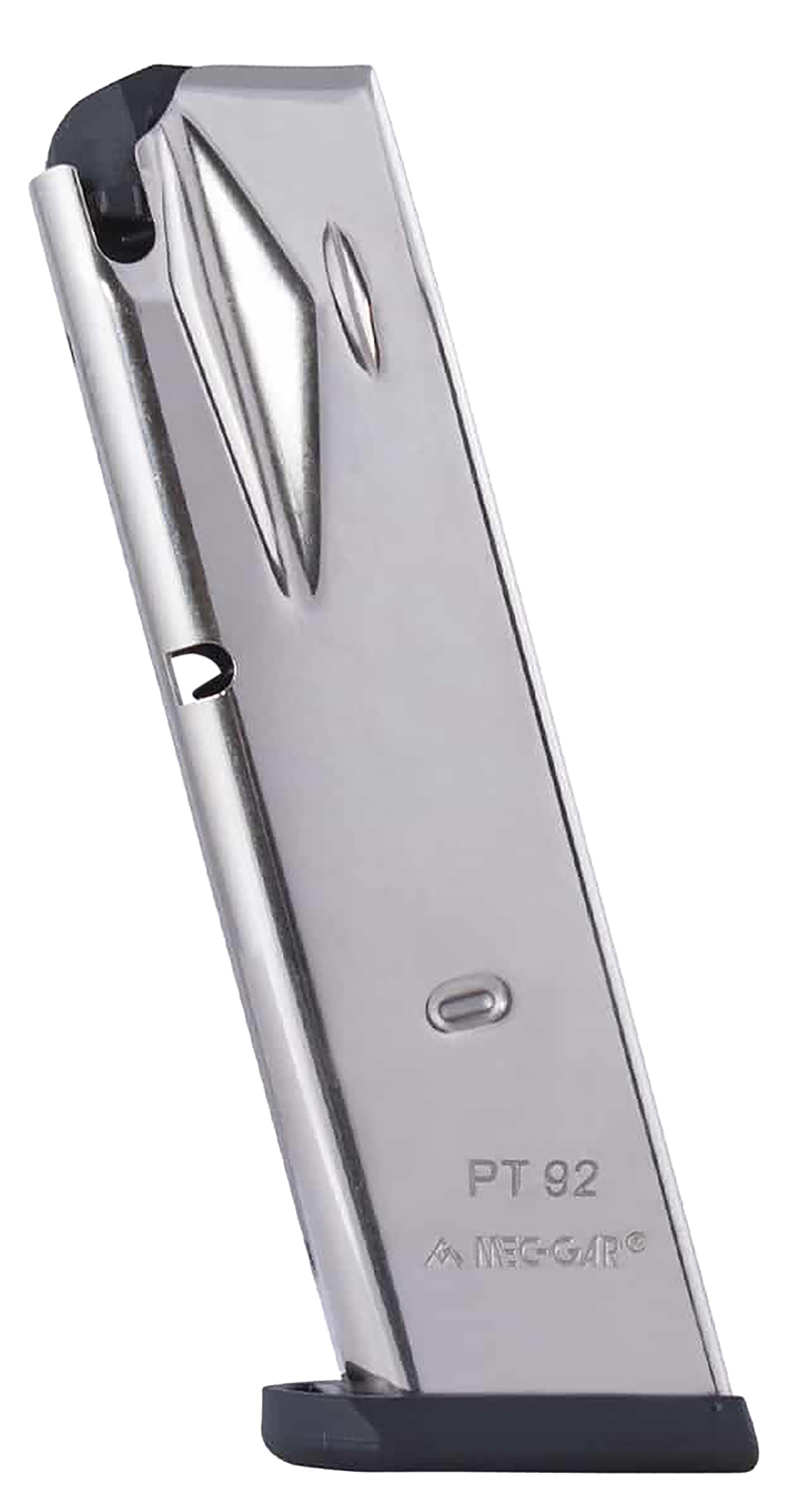 Mec-Gar PT9215N Taurus PT92/99 15rd 9mm Compatible w/ Nickel - Other ...