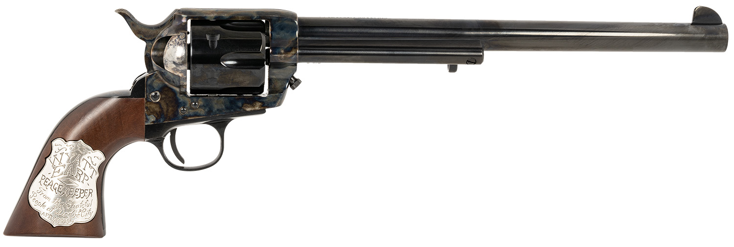 Cimarron PP558 Buntline 45 LC (Long Colt) 6rd 10in. Blued Frame, Barrel ...
