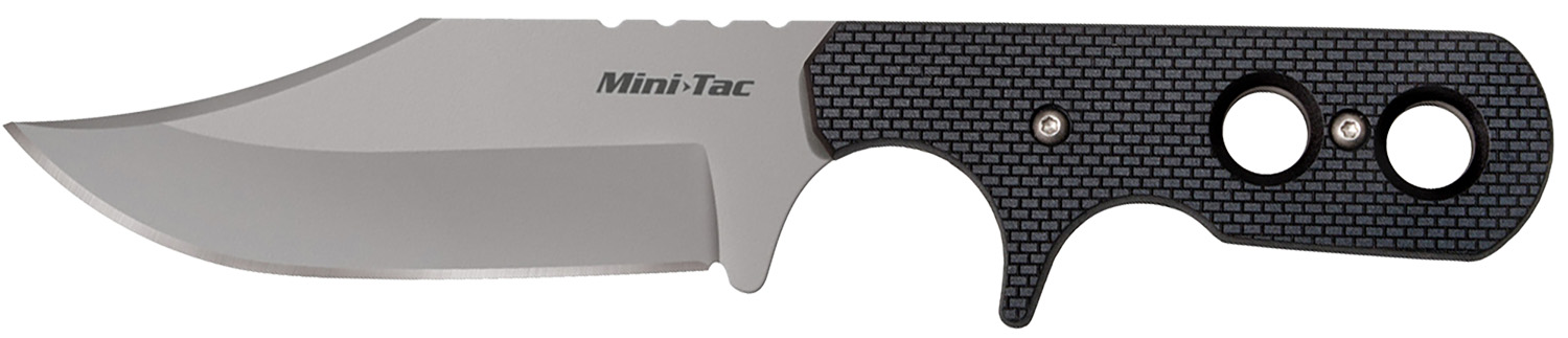 Cold Steel CS49HCFZ Mini Tac Bowie 3.63" Fixed Clip Point Plain ...