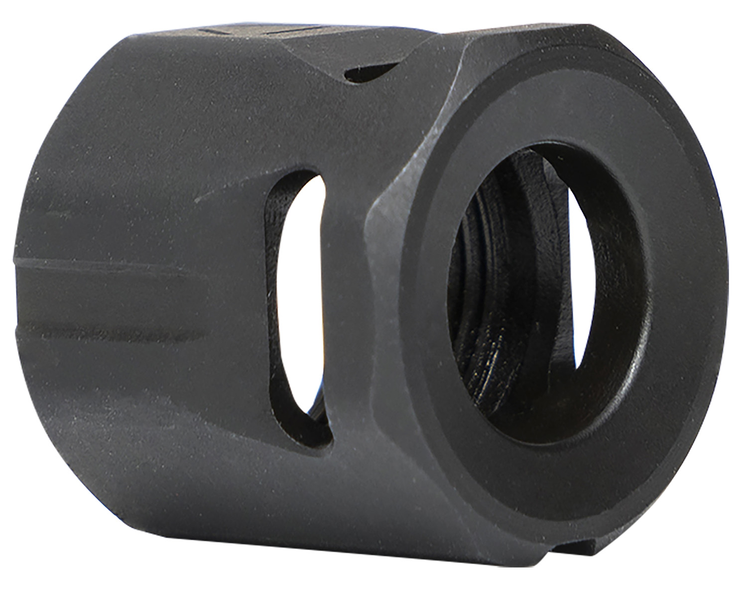 Strike Industries MCCIRCLE Micro Threaded Compensator Black Steel 1/2 ...