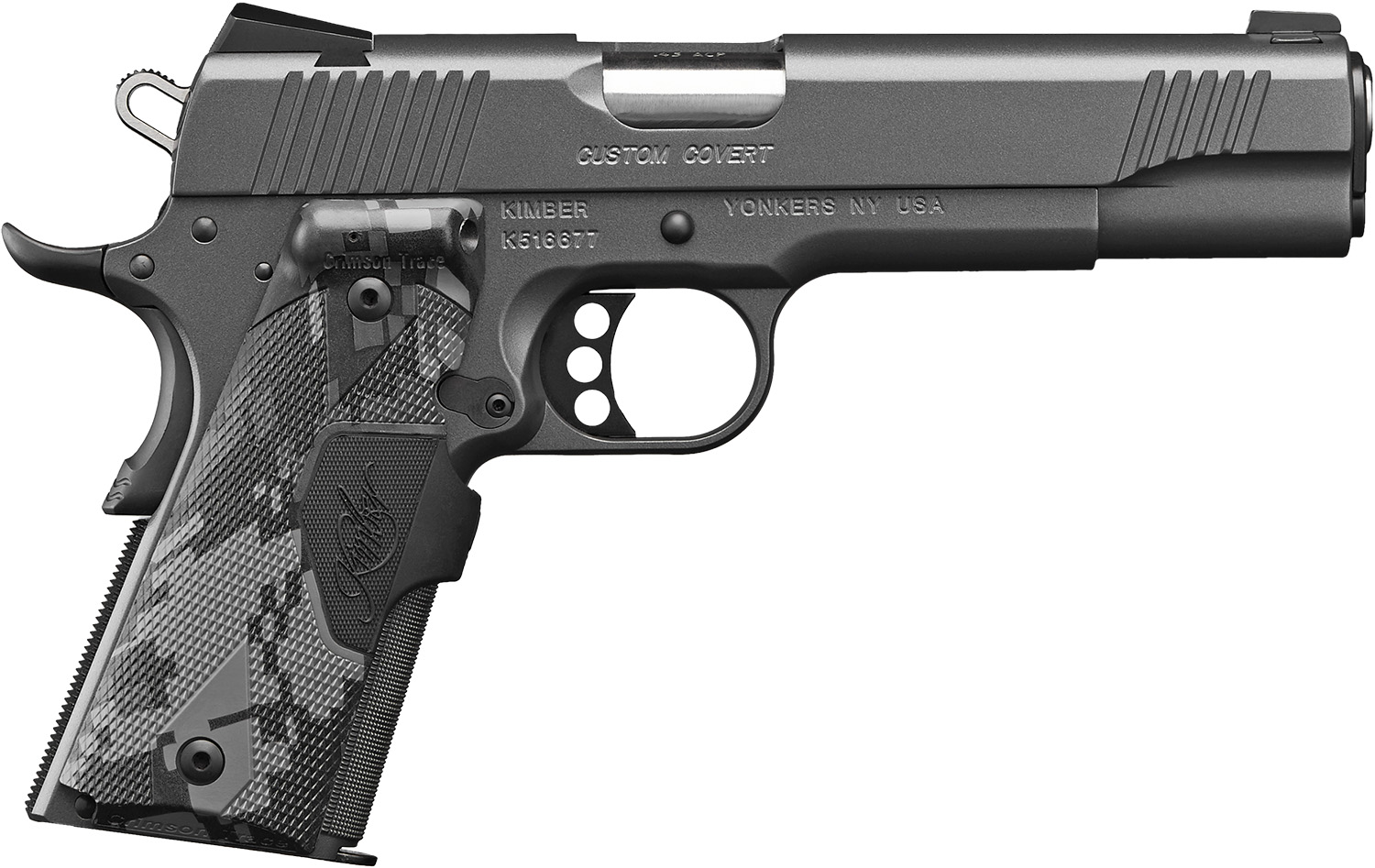 Kimber Mfg.,inc 3000235 Custom 45 ACP 7+1 5in. Stainless Front ...