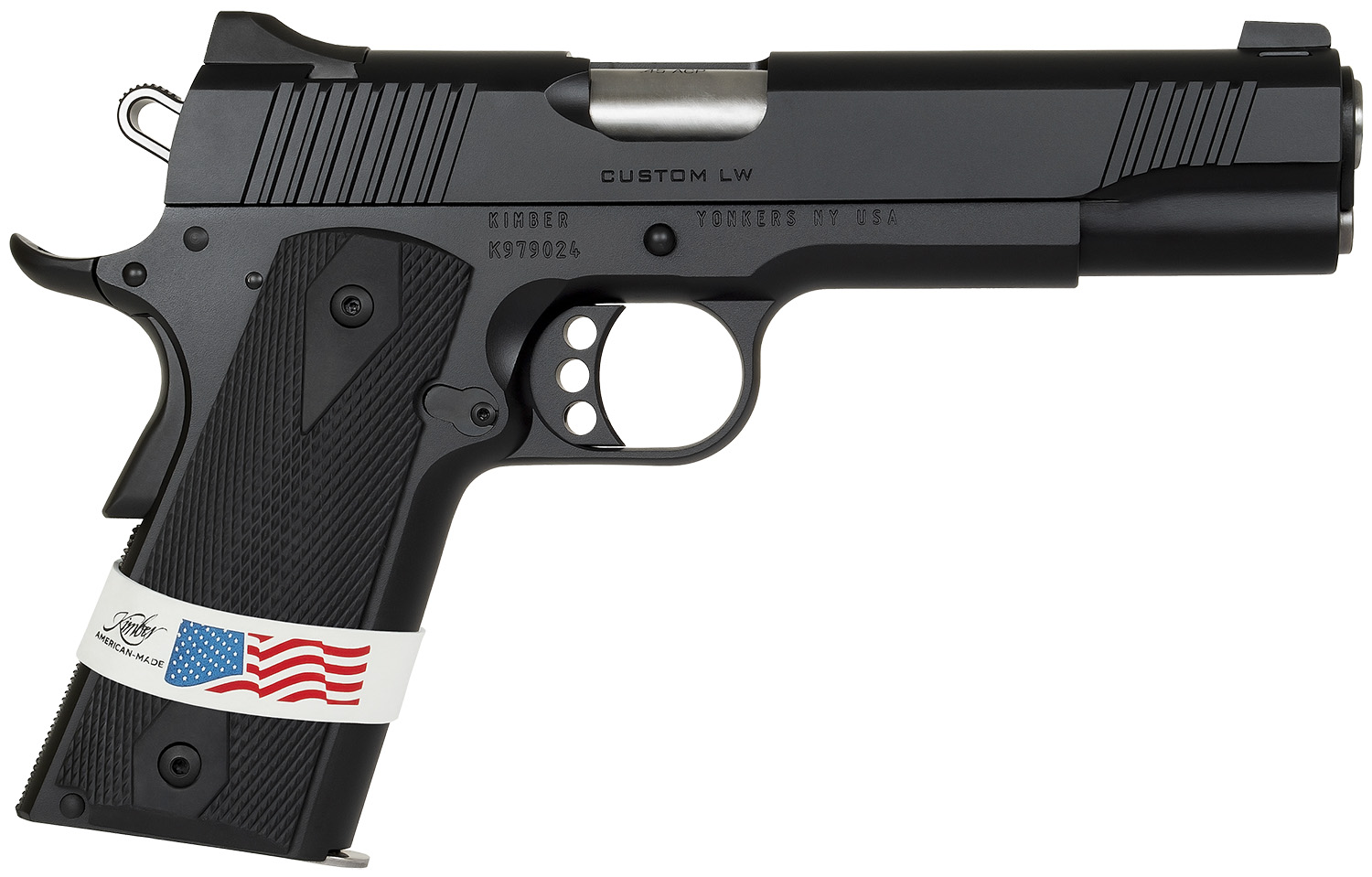Kimber Mfg.,inc 3000500 Custom LW Liberty 45ACP 7+1 5in. KimPro Black ...