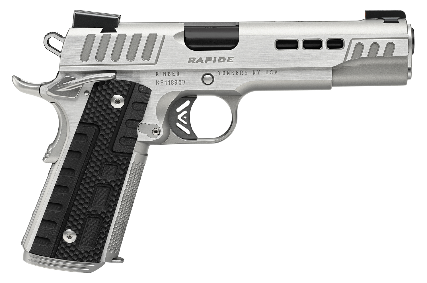 Kimber Mfg.,inc 3000429 Rapide Frost 10mm 8+1 5in. Silver/KimPro II w ...