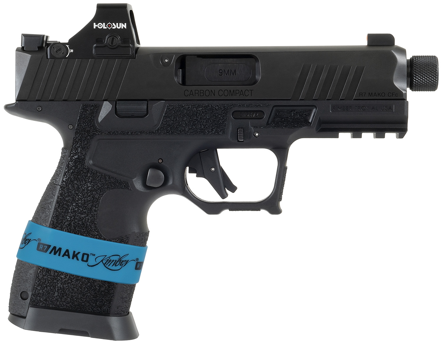 Kimber Mfg.,inc 3800019 R7 Mako Carbon Compact TFS OI 9mm 15+1 4.42in ...