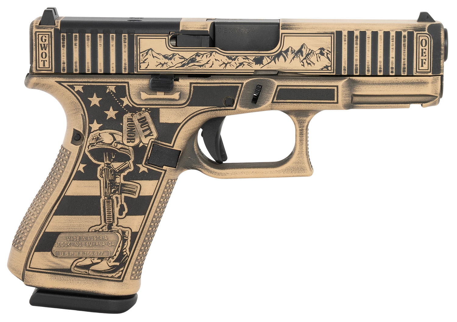 GLK UA195S204MOSNOEF SC G19 9M G5 MOS 15R CERA - Semi Auto Pistols at ...