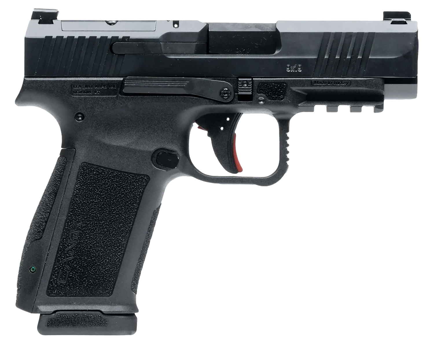 Century Arms HG7883N Mete MC9LS Sub-Compact Frame 9mm 17+1 3.63in ...