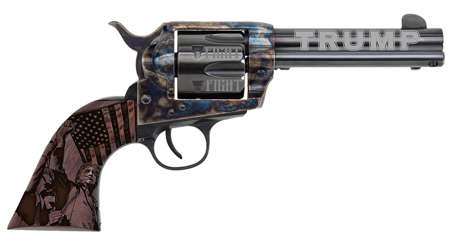 Traditions SAT73002FT 1873 Trump-Fight 45 Long Colt 6 Shot 4.75in ...