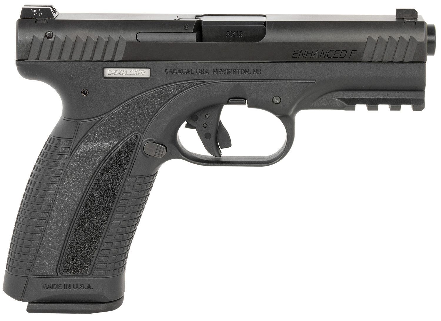 Caracal Model C Fastback 9mm Pistol - High Precision Handgun - Semi ...