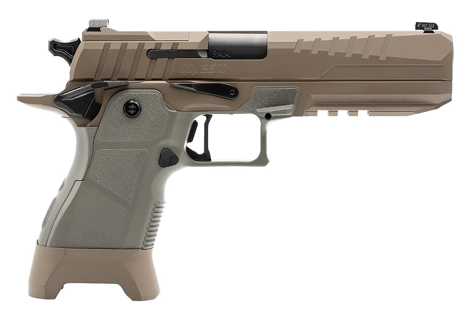 Oa Defense OA2311FLSZKITHDSSTD17 2311 Full 9x19 17rd 5in. Black DLC ...